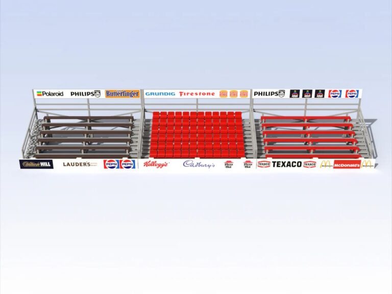 Small modular grandstand (8 variants) - Astrobase International