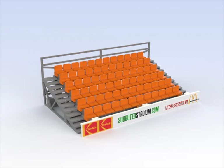 Small modular grandstand (8 variants) - Astrobase International